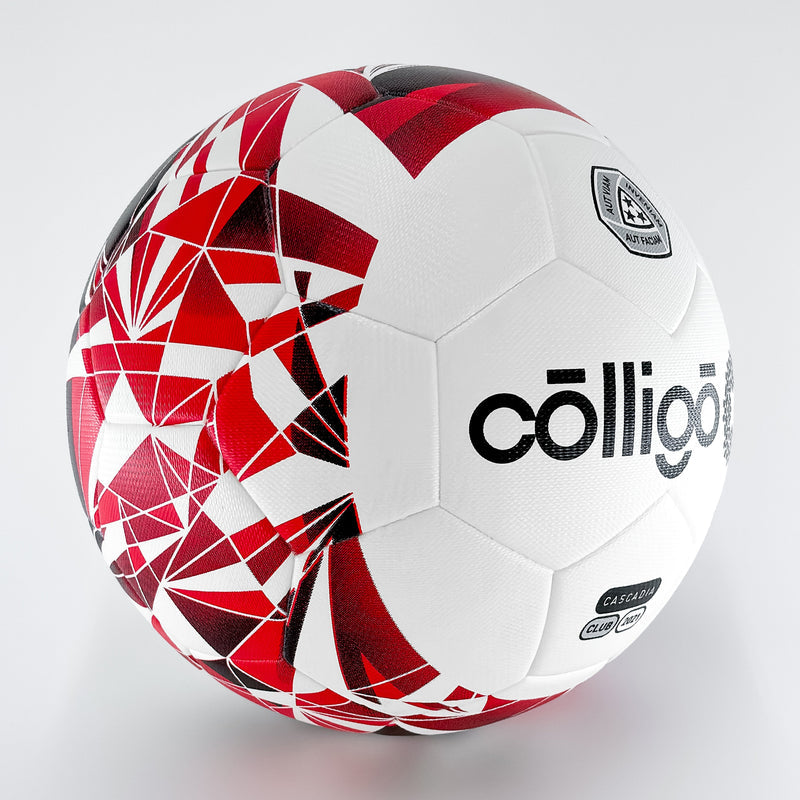 Cascadia Soccer Ball [Red] – Tursi Soccer | Idaho